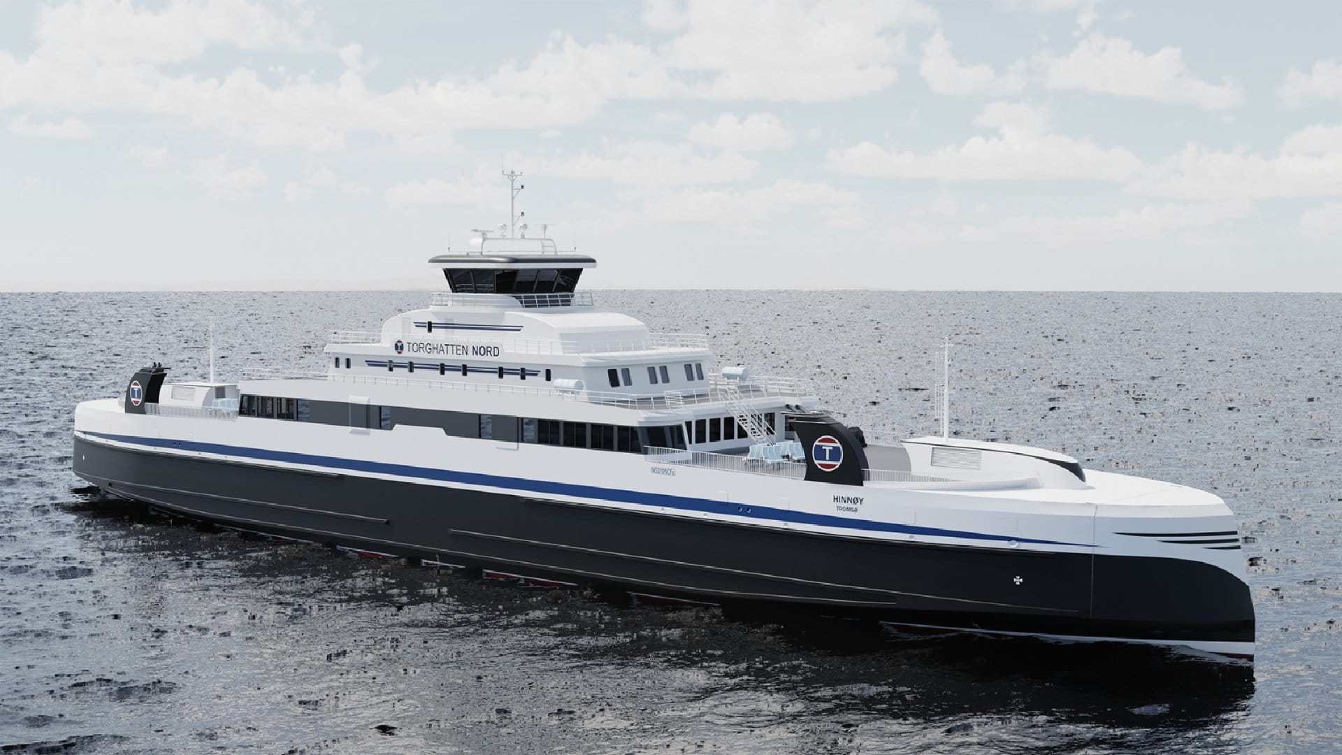 HINNOY SHIP TYPE: DOUBLE ENDED FERRY - Accomar Marine Interior